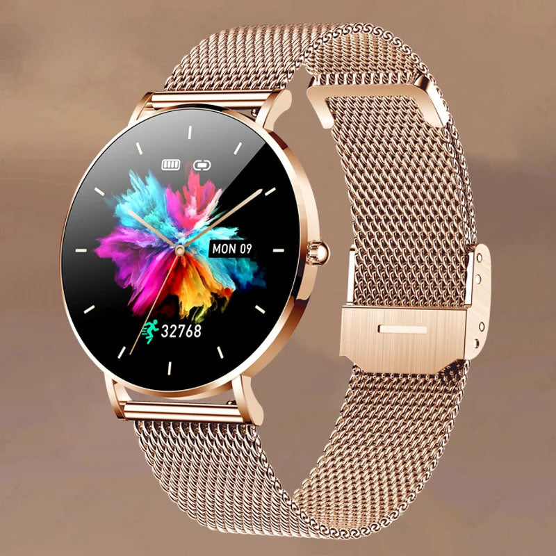 ⌚ GlowTime EliteView – LIGE Ultra-Thin AMOLED Smartwatch – GlowGear Dubai